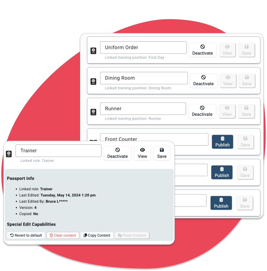 OneClickApp.com - Development Passports